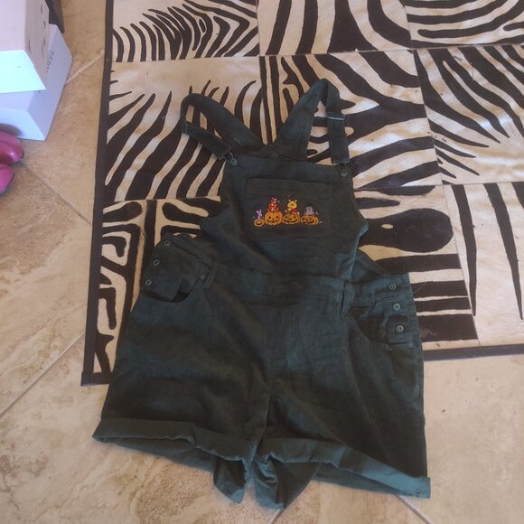 Hot Topic | Shorts | Hot Topic Winnie The Poo Corduroy Short Overalls ...